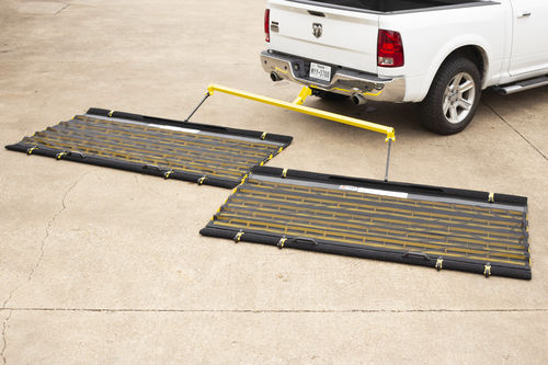 Airport runway sweeper - RZR-DPLX - FOD Control Corporation - towed / FOD