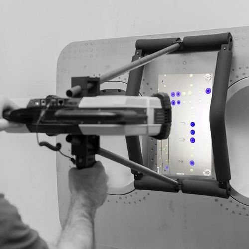 Non-contact 3D scanner - fastCHECK - 8tree - for aeronautics ...