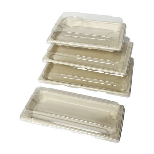 Aircraft cabin meal tray - Bagasse Sugarcane - Sky Blue - plastic ...