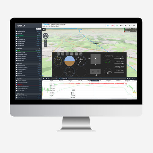 Analysis software - APIBOX - i2A - iAero - monitoring / for aeronautics