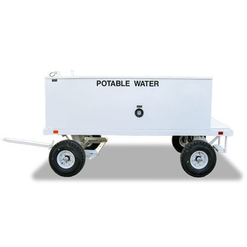 Towed potable water cart - CPW-200 series - Stinar LLc. - for airport