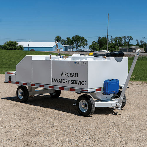 Towed lavatory cart - SLC-74 series - Stinar LLc. - for airport