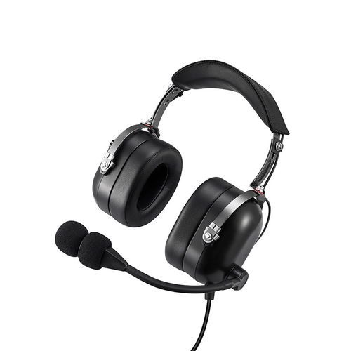 Helicopter aviation headset - UA1000H - Inbertec - for pilot / noise ...