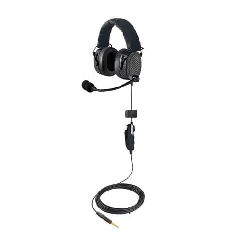 Ground support aviation headset - UA6000G - Inbertec - for pilot ...
