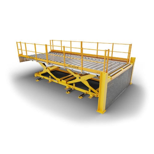 Truck loading dock - Joloda Hydraroll - dolly / for airport