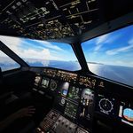 Cockpit simulator, Simulator with enclosed cockpit - All the ...