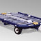 Container dolly - WASP, INC. - 2-axle / for air cargo / for airport