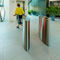 Swing access gate - Winglock - Boon Edam - automatic / glass / for airport