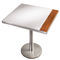Airport table - Bistro - Architectural Brass Co. - wood / stone / marble