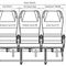 Aircraft cabin seat - Carbon - Airgo Design Pte. Ltd. - economy class ...