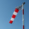 Airport wind cone - WDI - Aerolighting SA - for helidecks / with mast ...