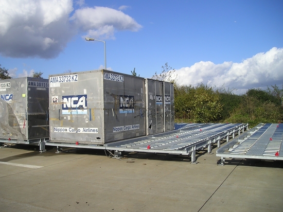 Product in the spotlight - ULD container storage decks - Industrieweg 2 ...