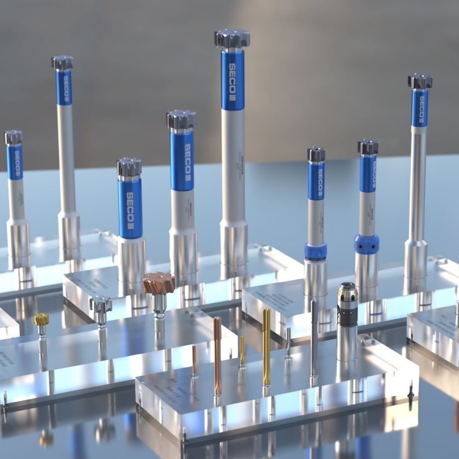 Alesatore a inserti - Nanojet - SECO TOOLS - per il settore aerospaziale