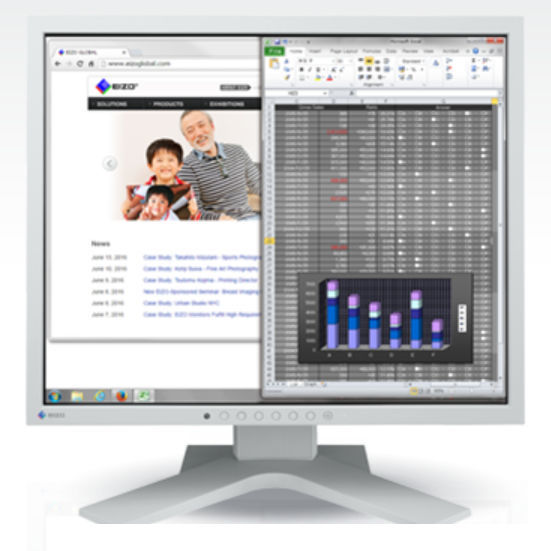 Monitor per il controllo del traffico aereo LCD - S1934 series - EIZO - 1280 x 1024