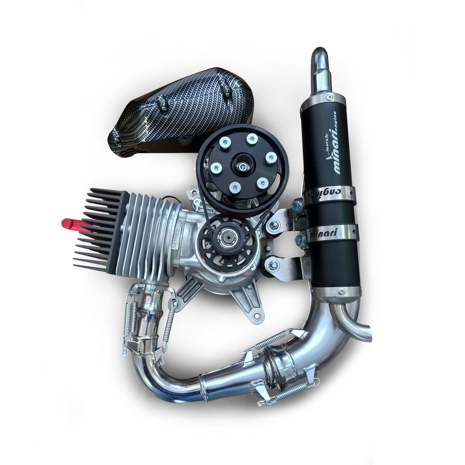 Motore a pistoni 10 - 50 CV - F1-M9-F - MINARI ENGINES - 50 -100 kg ...