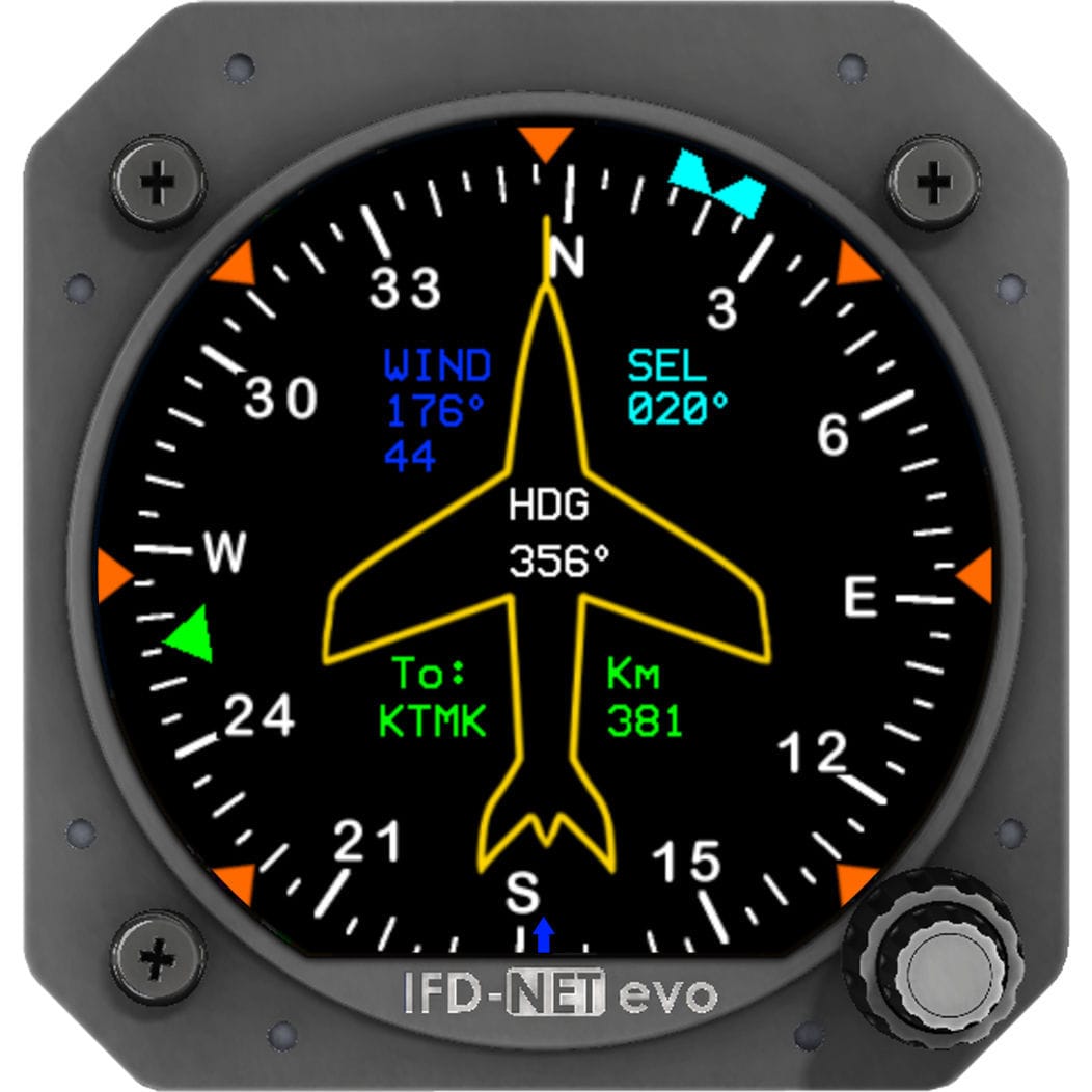 Girodirezionale analogico - EVO COMPASS - M.A.V. AVIONIC SRL - per aereo
