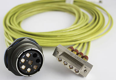 Cavo montato per aereo - Amphenol Aerospace - coassiale