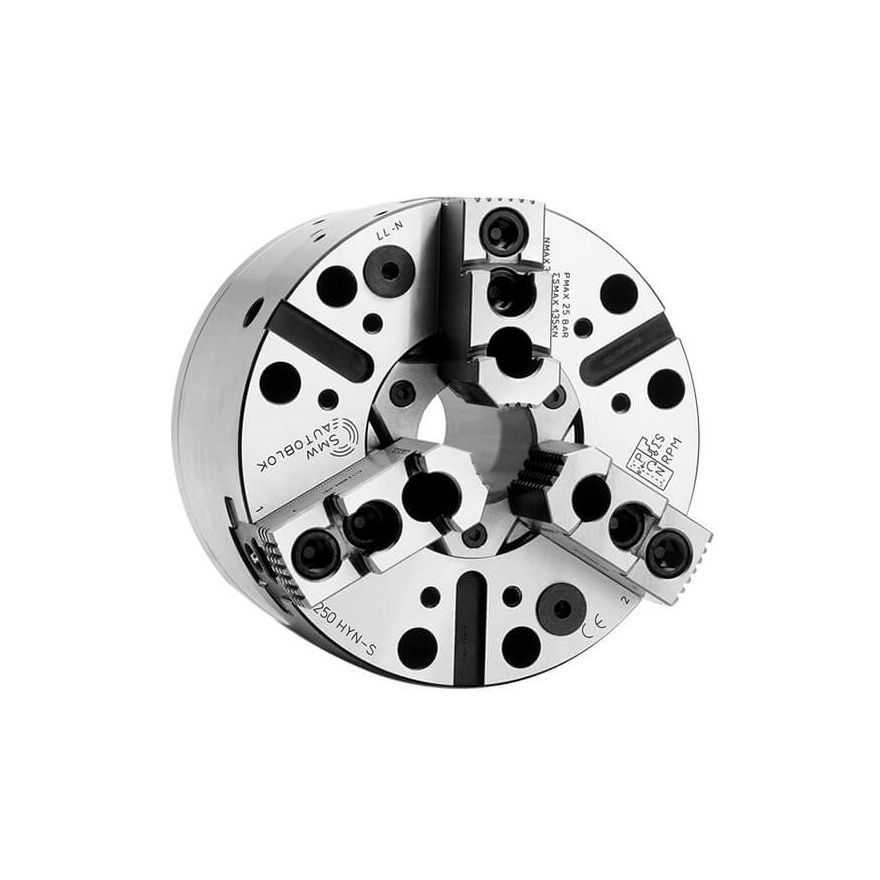 Mandrino di tornitura - HYND-S series - SMW-AUTOBLOK - per l'aeronautica