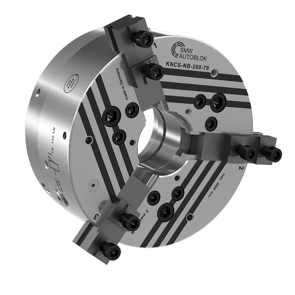 Mandrino di tornitura - KNCS-NB series - SMW-AUTOBLOK - per l'aeronautica