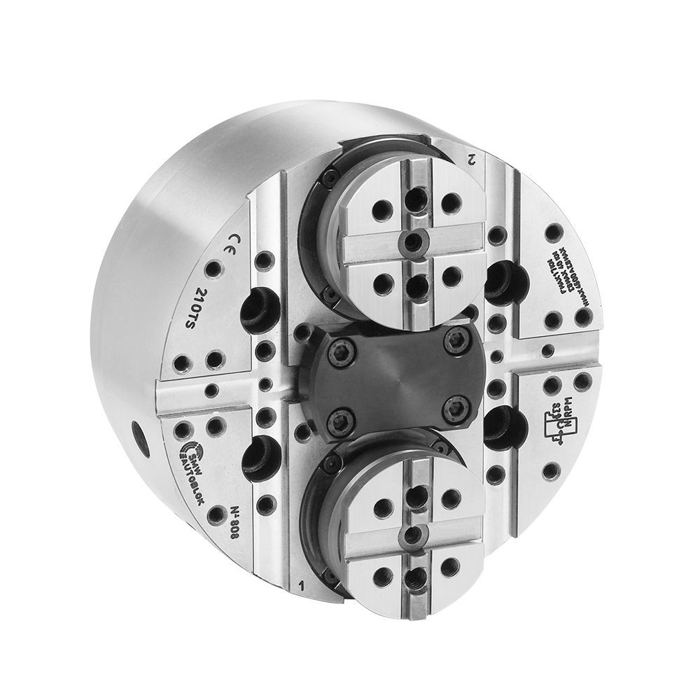 Mandrino di tornitura - TSF-C series - SMW-AUTOBLOK - per l'aeronautica