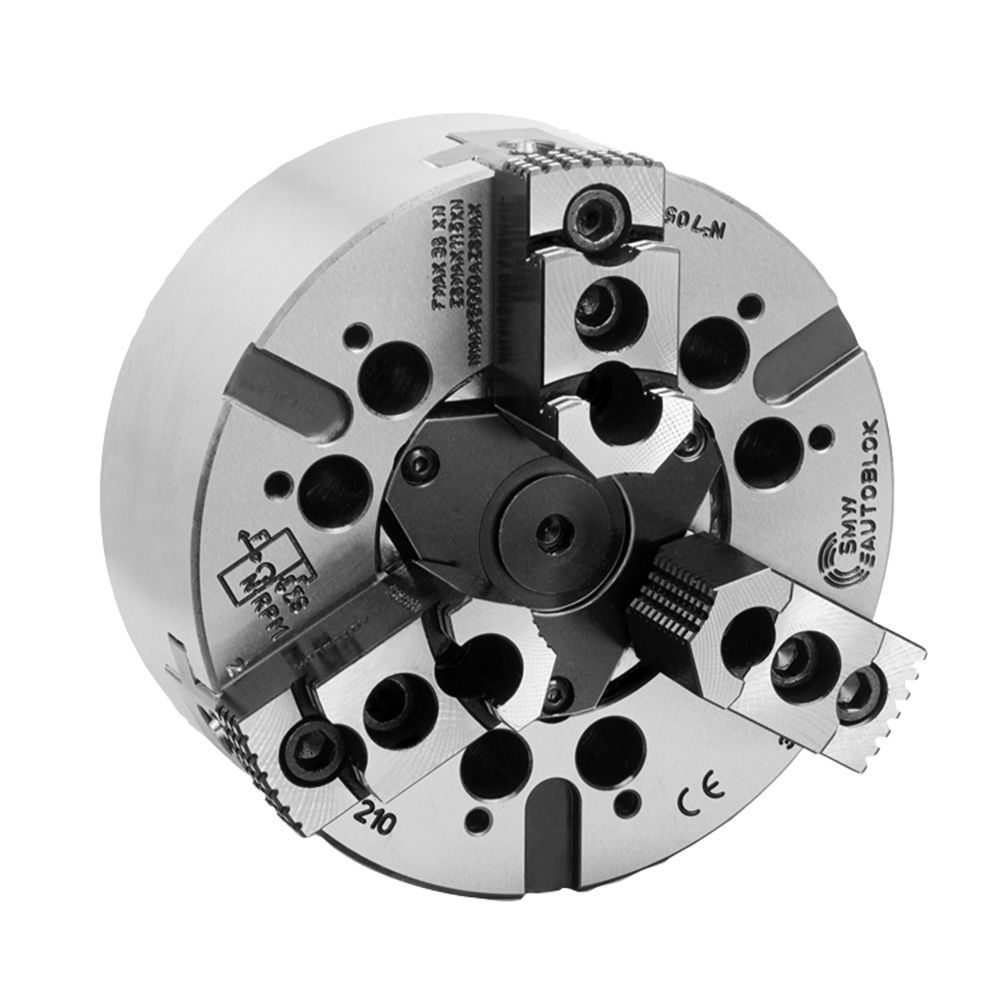 Mandrino di tornitura - AN series - SMW-AUTOBLOK - per l'aeronautica