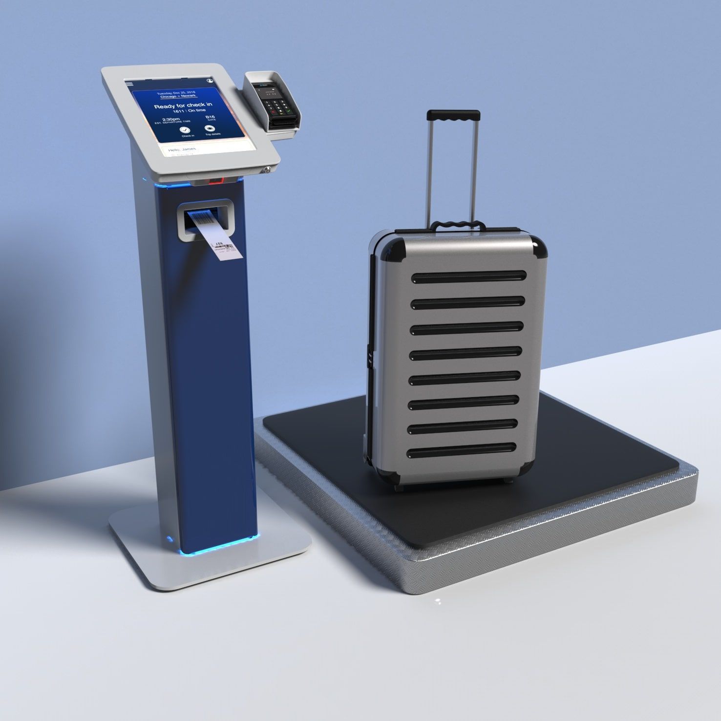 Banco drop-off automatico self service - P - imageHOLDERS - con sistema ...