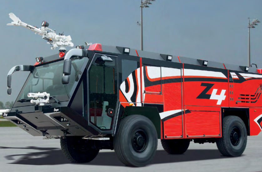 空港用消防車 - Z4 - ALBERT ZIEGLER GMBH - 4x4