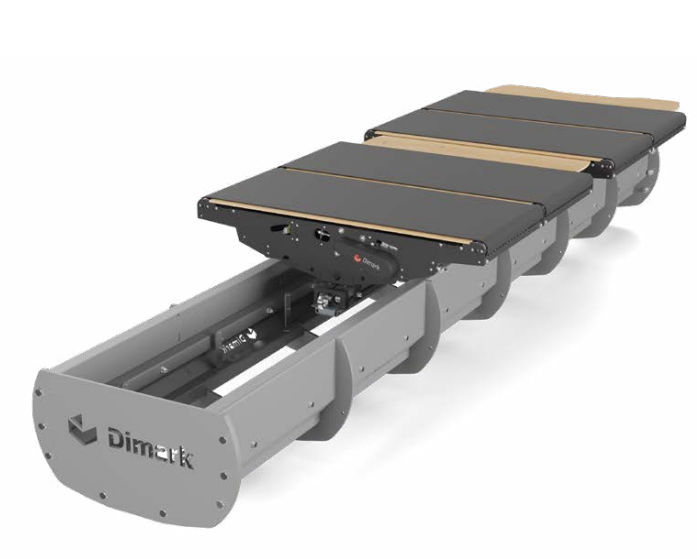 クロスベルト式選別システム - DIMARK S.A. - 空港用