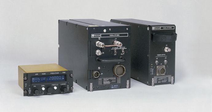 AMオーディオパネル - HF-9000 - Collins Aerospace - Rockwell Collins - 航空機用