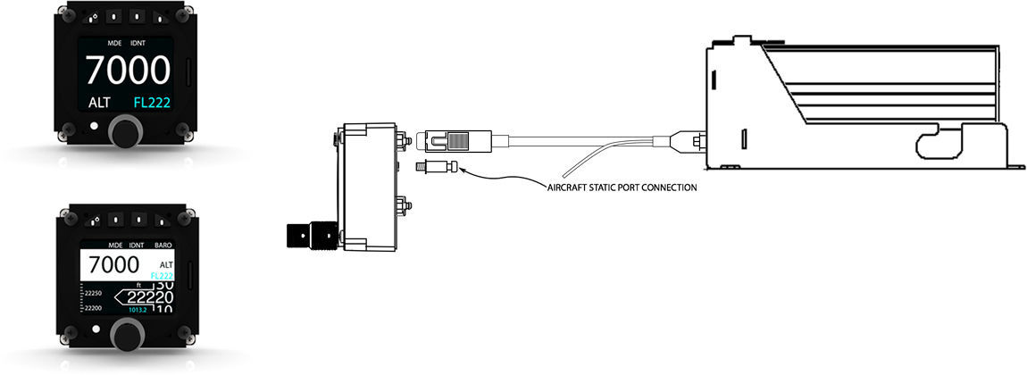 モードSトランスポンダ - VT-01 XPDR - Air Avionics - 航空機用 / ADS-B付