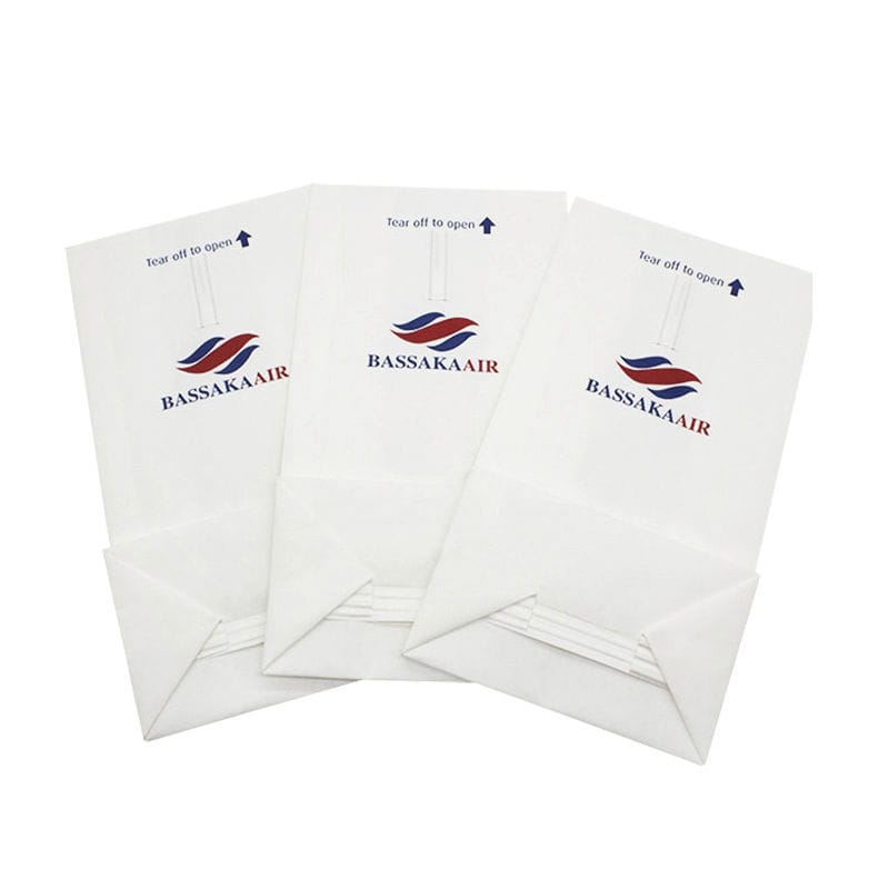 航空機用エチケット袋 - Bassaka Air - Shantou Luoyi Trading Co., LTD - 紙製