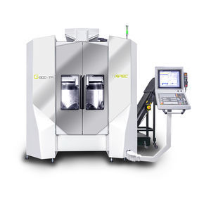 5軸複合工作機械 - CM 3040 - APEC CNC - 旋回スピンドル / 宇宙産業用 / ガントリー型