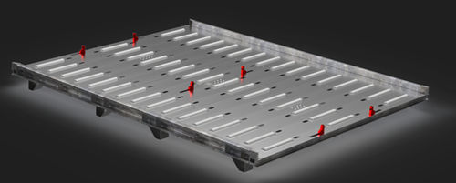 ULD用スレーブパレット - L208 - SACO AIRPORT EQUIPMENT - 貨物飛行機