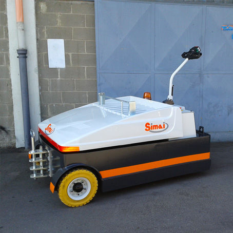 プッシュバックトラクター - TTE250UP - SIMAI SpA - 航空機用 / 電動式 / 牽引バー付