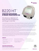 Explosives detector - B220 HT™ - Leidos - trace / fixed / for airport