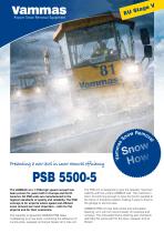 Truck-mounted snow blower - B - VAMMAS - for airport