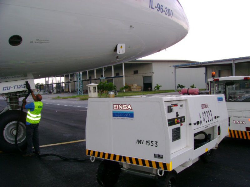 Gerador para aeronaves em solo móvel - EAR - EINSA - EQUIPOS ...