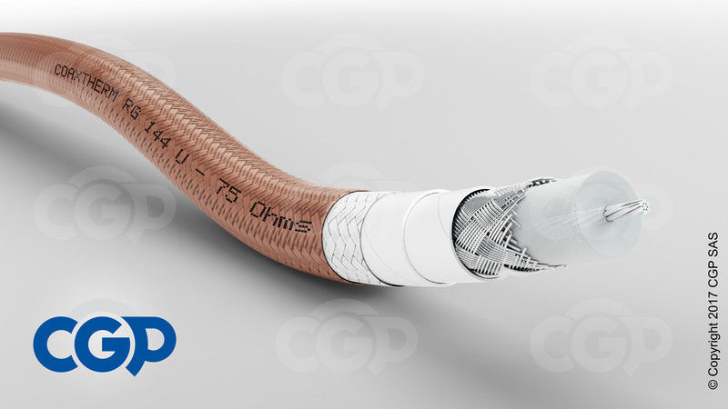 Cabo para avião - COAXTHERM® RG144U - CGP - Cables for Global ...