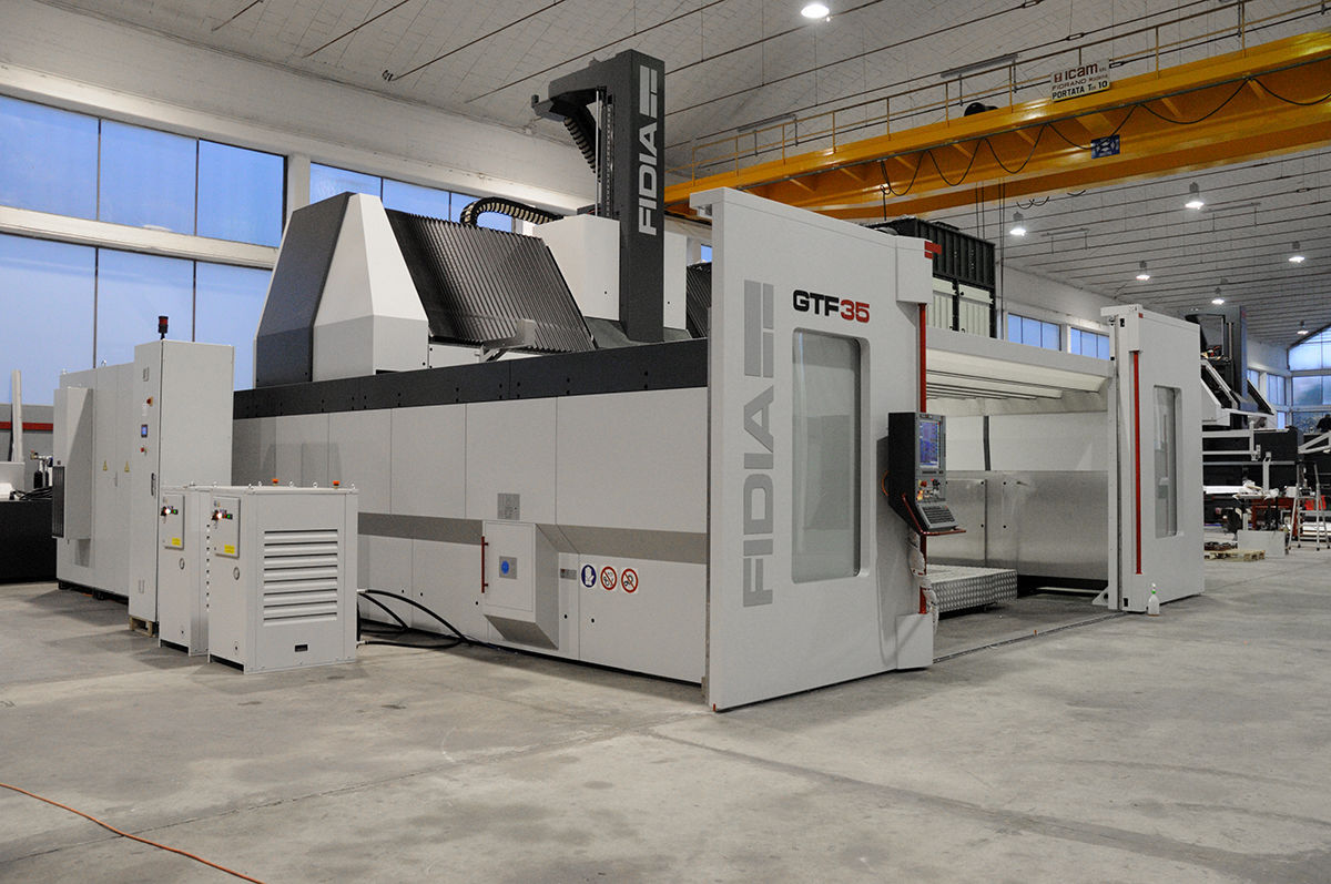 Fresadora CNC - GTF/Q - FIDIA SPA - vertical / para aeronáutica / de 3 ...