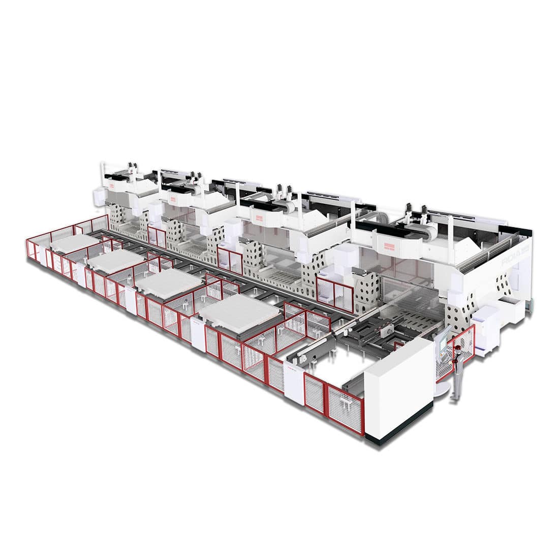 Fresadora CNC - FMS series - FIDIA SPA - vertical / para aeronáutica ...