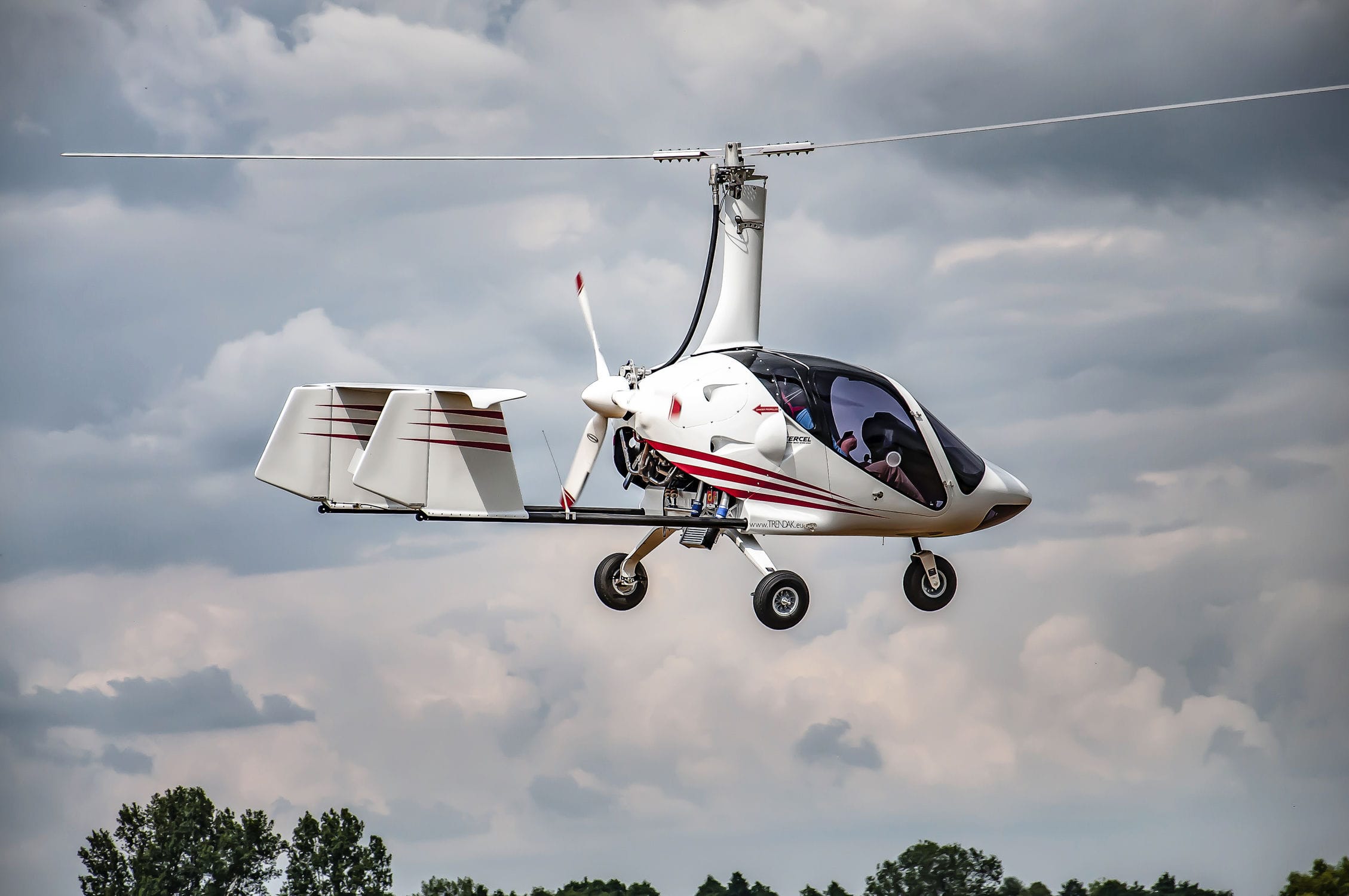 Girocóptero de 2 lugares - TERCEL - Aviation Artur Trendak - com motor ...