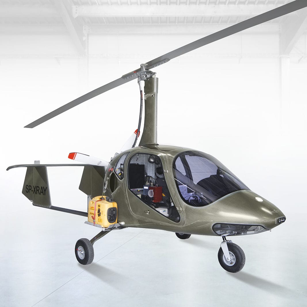 Girocóptero de 3 lugares - TAURUS - Aviation Artur Trendak - com motor ...