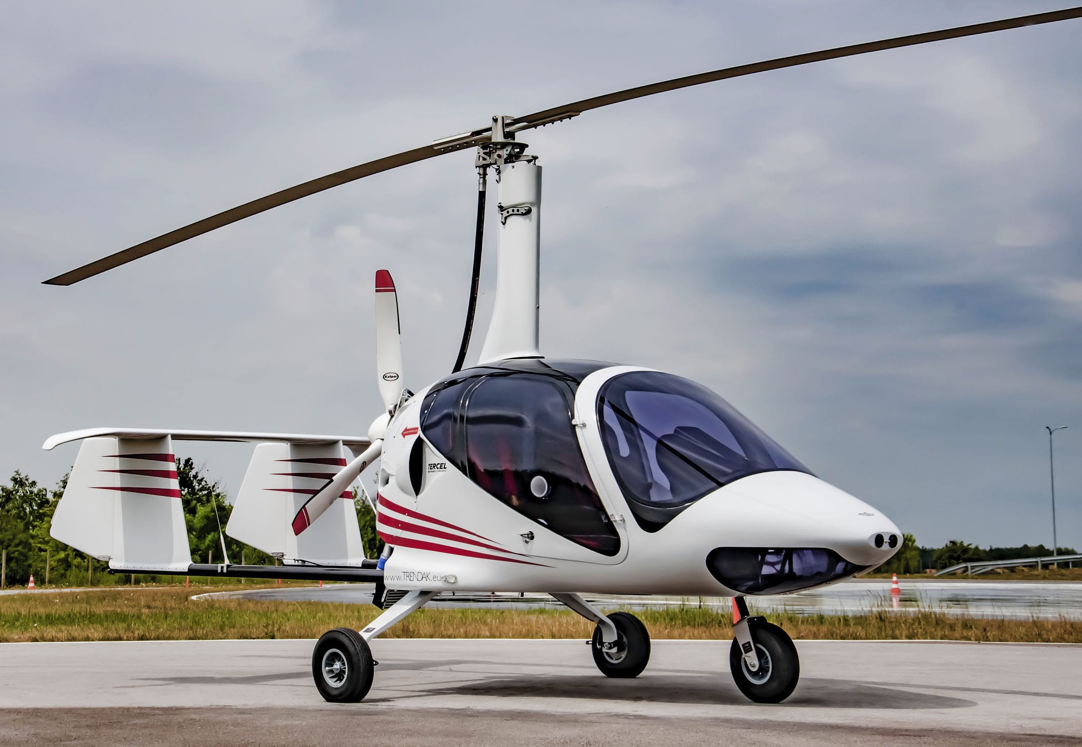 Girocóptero de 2 lugares - TERCEL - Aviation Artur Trendak - com motor ...