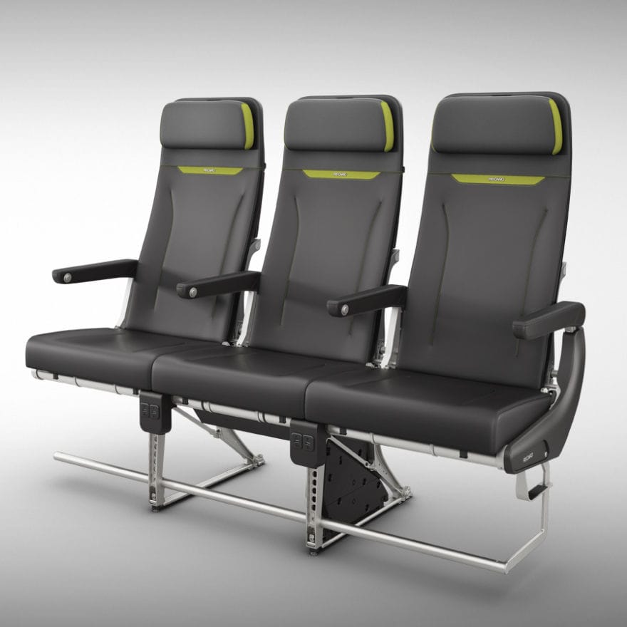 Assento para cabine de avião - BL3710 - RECARO Aircraft Seating GmbH ...