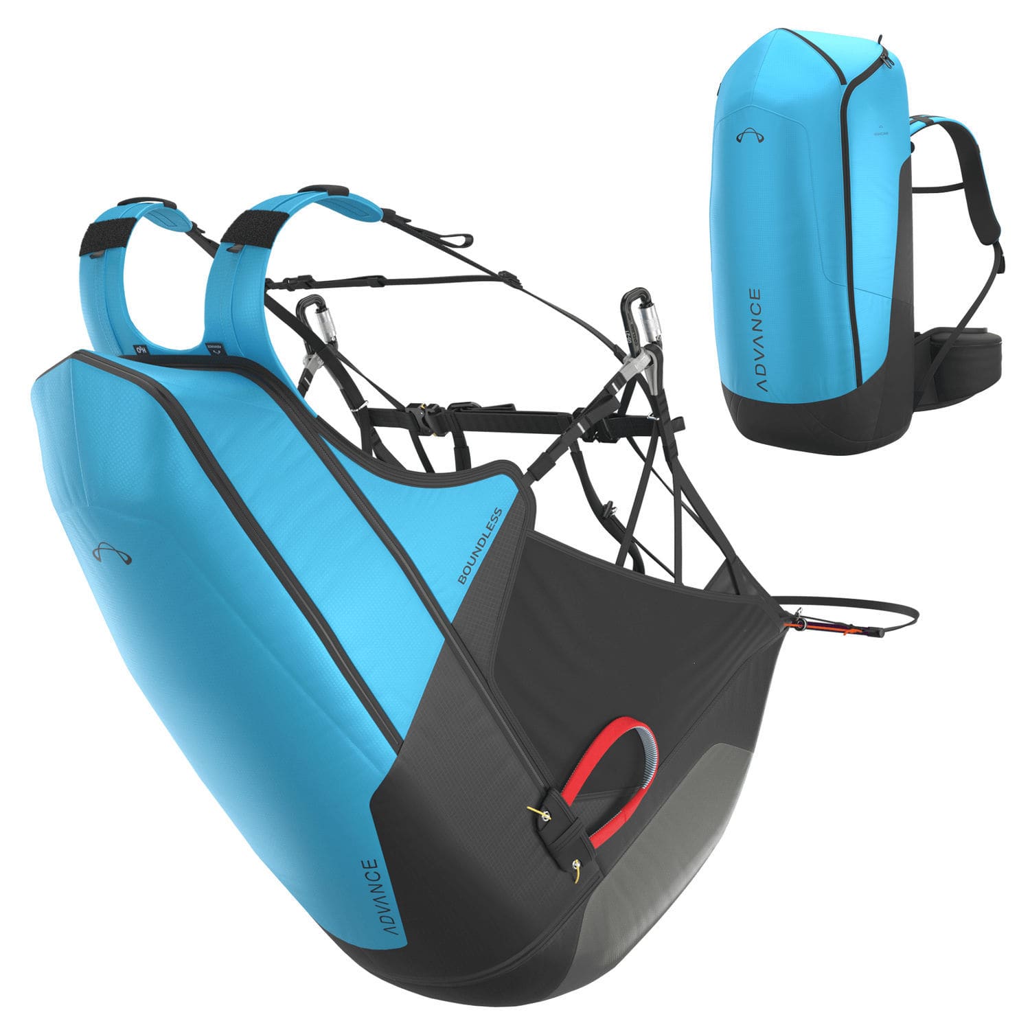 Selete para parapente - BOUNDLESS - ADVANCE Thun AG - monolugar ...