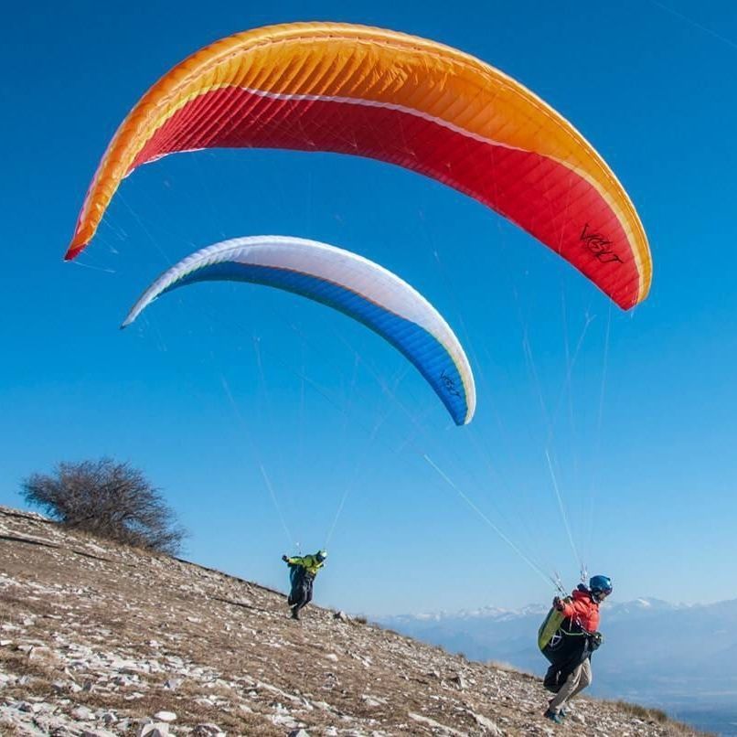 Parapente para piloto intermediário - Volt 4 - AirDesign - cross / para ...