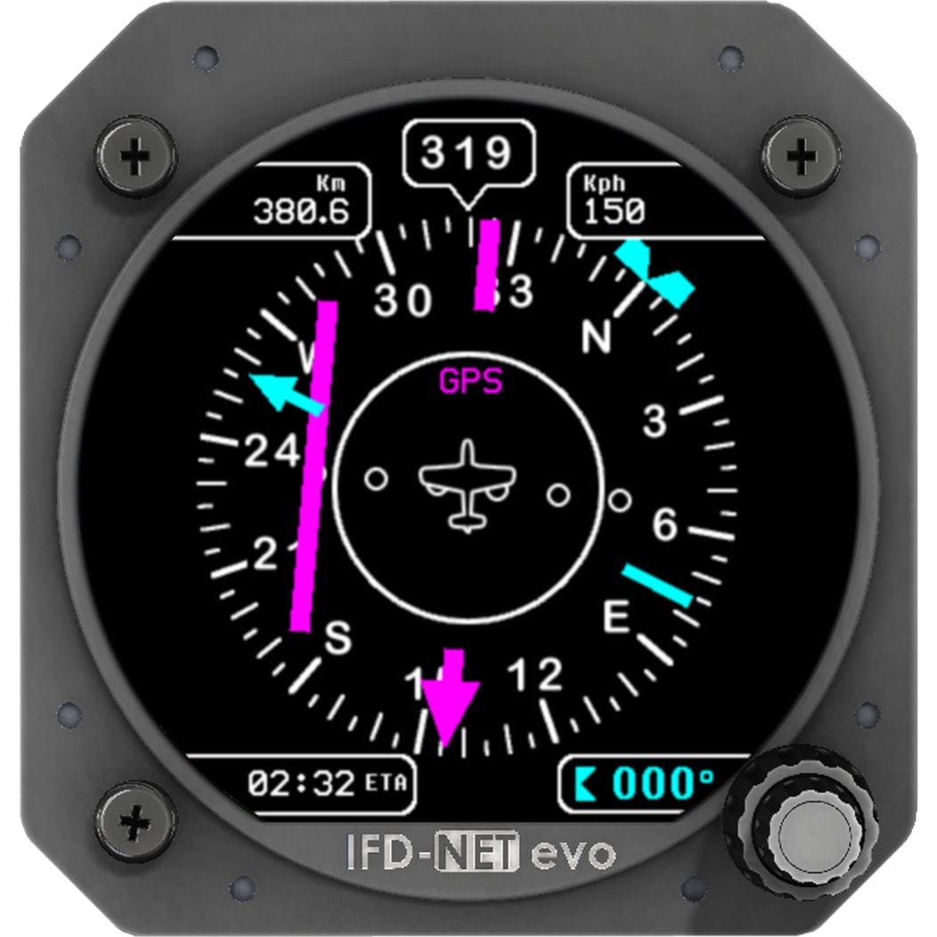 MFD para avião - EVO SLAVE - M.A.V. AVIONIC SRL - para equipamento cockpit