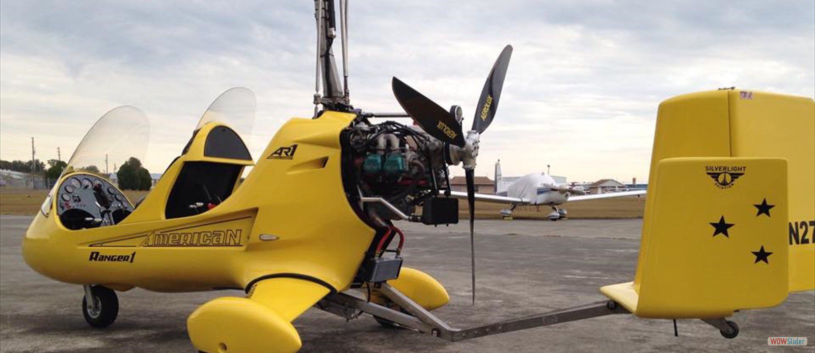 Girocóptero de 2 lugares - AR1 - Silverlight Aviation LLC - com motor ...