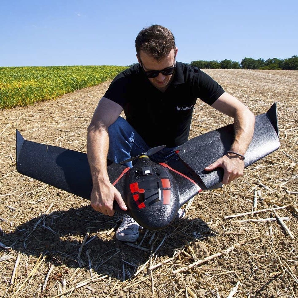 Drone agrícola - eBee Ag - AgEagle - profissional / para mapeamento / de asas fixas