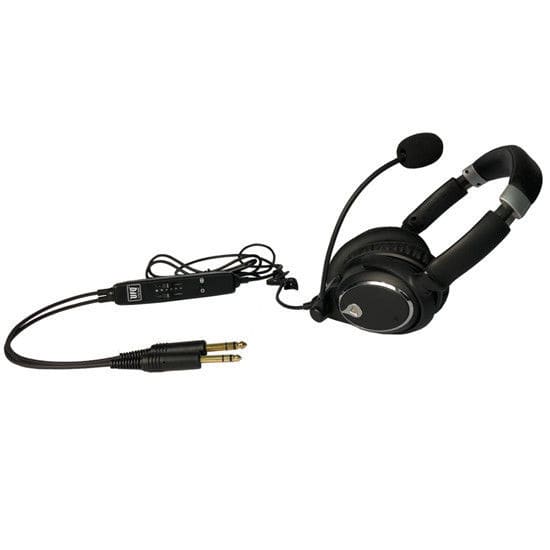 Fone de ouvido com microfone para avião - UFQ A7 - U Fly Quiet Headsets ...